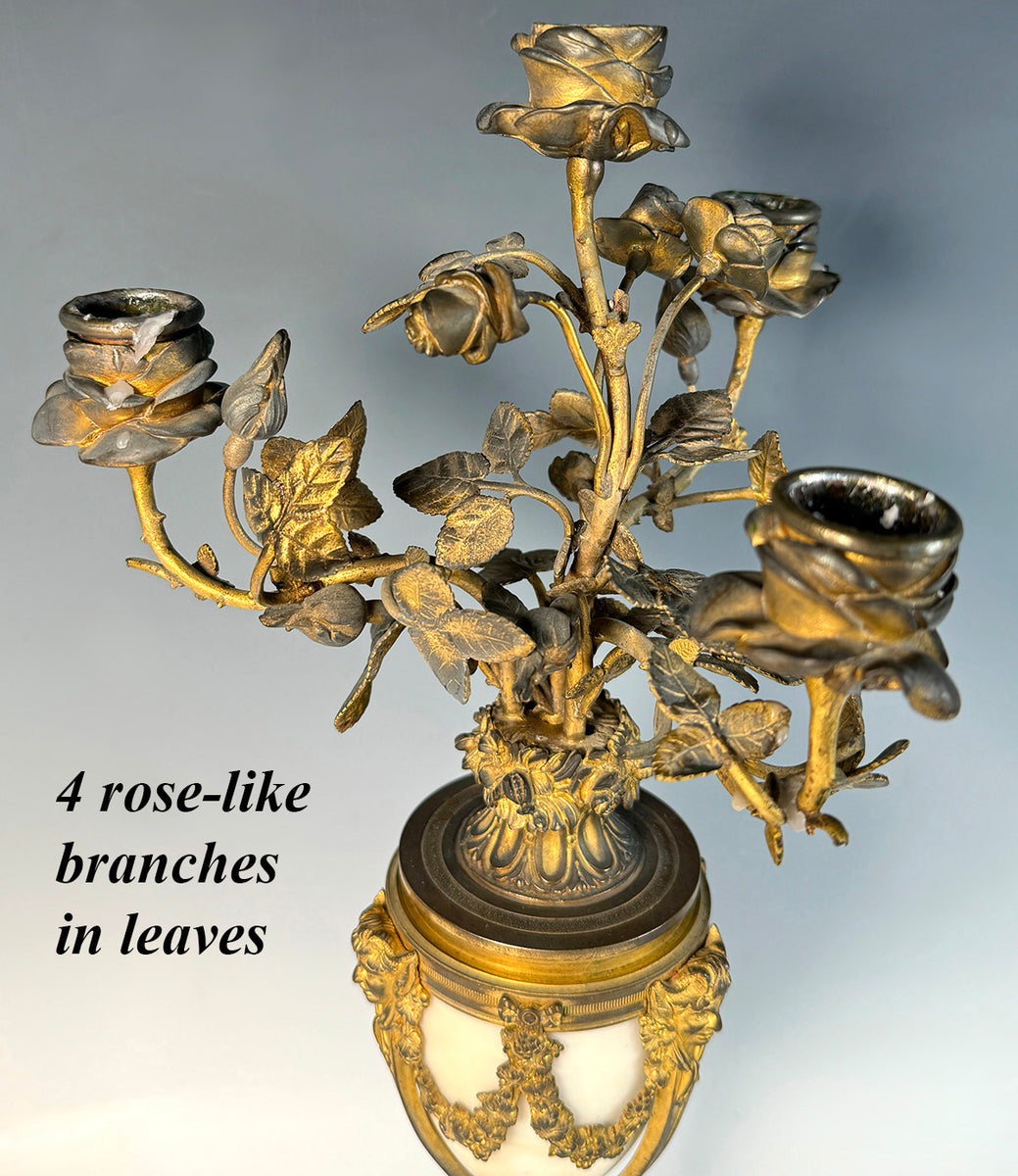 Fabulous Antique French 4-Branch Candelabra Candelabrum, Candle Holder ...