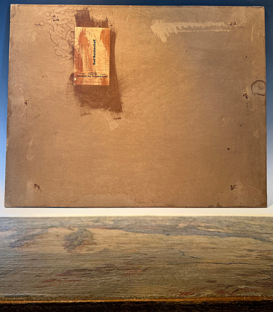 Antique Impressionist Oil Painting on Board by Well Listed Artist Fran ...