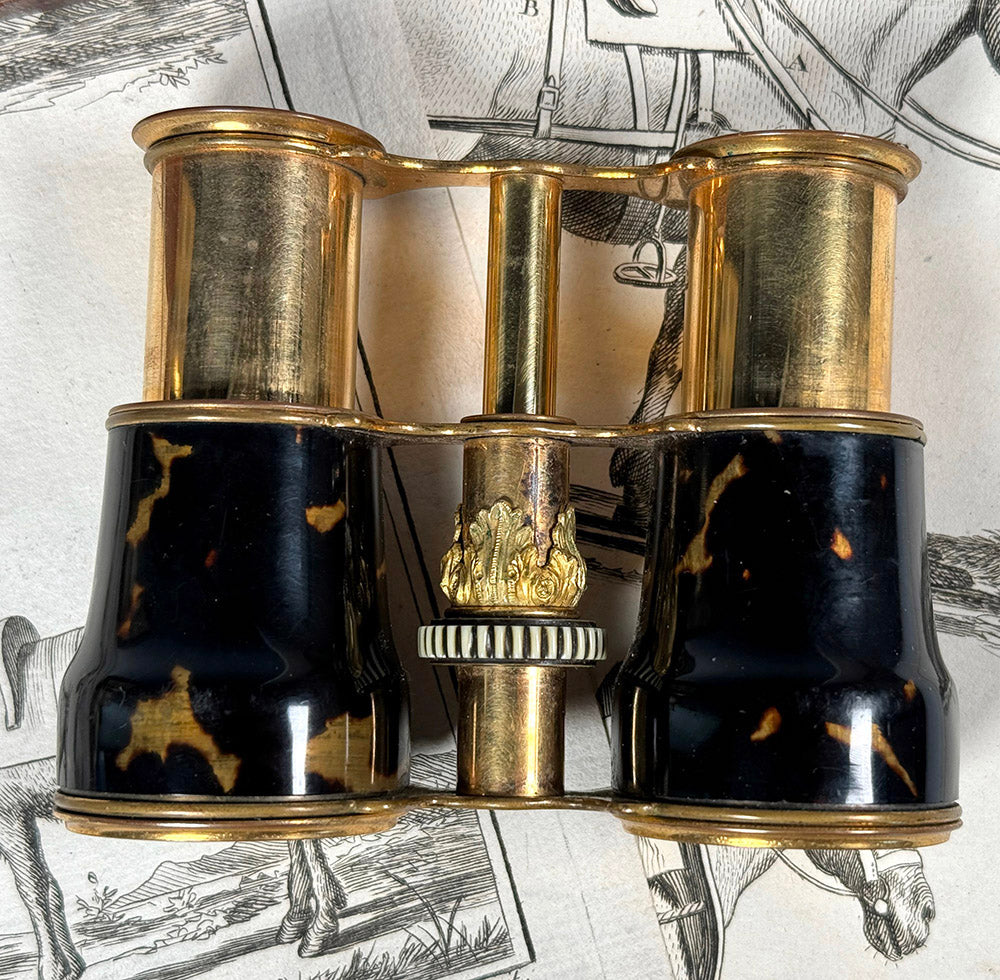 Antique French Palais Royal Opera Glasses, Binoculars, Duc d'Orleans ...