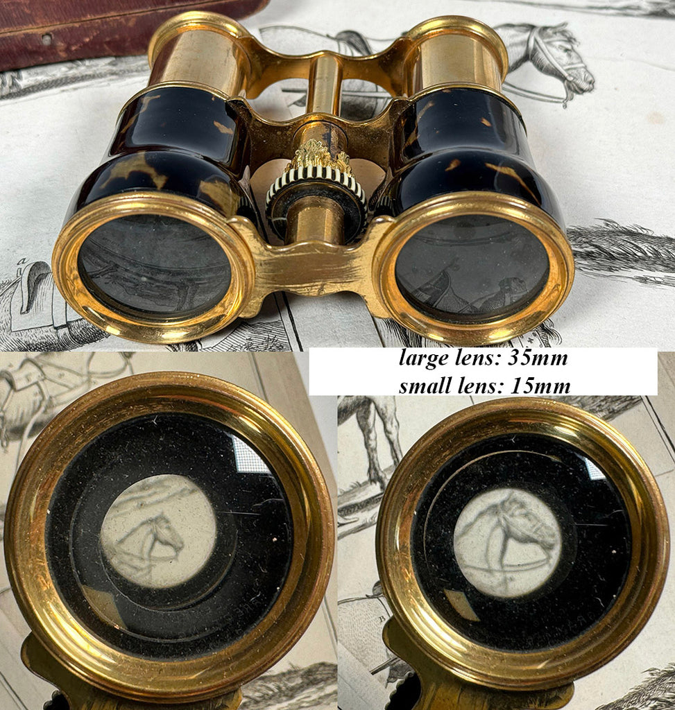 Antique French Palais Royal Opera Glasses, Binoculars, Duc d'Orleans ...