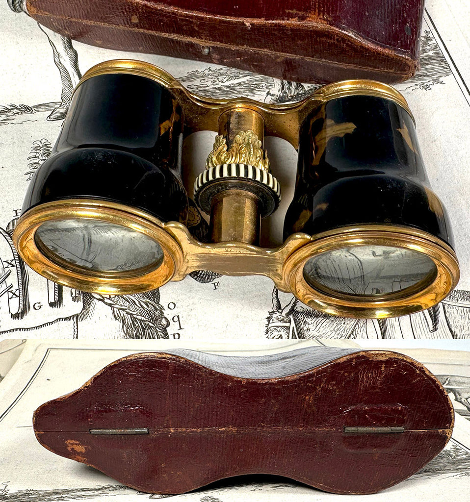 Antique French Palais Royal Opera Glasses, Binoculars, Duc d'Orleans ...