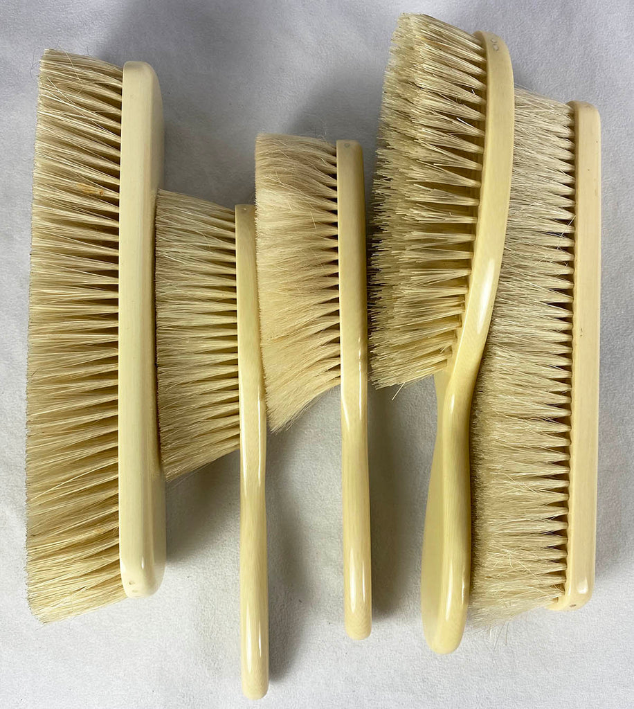 Antique Faux Ivory Vanity Set, French Ivory, 8 Pieces in Original Pres ...