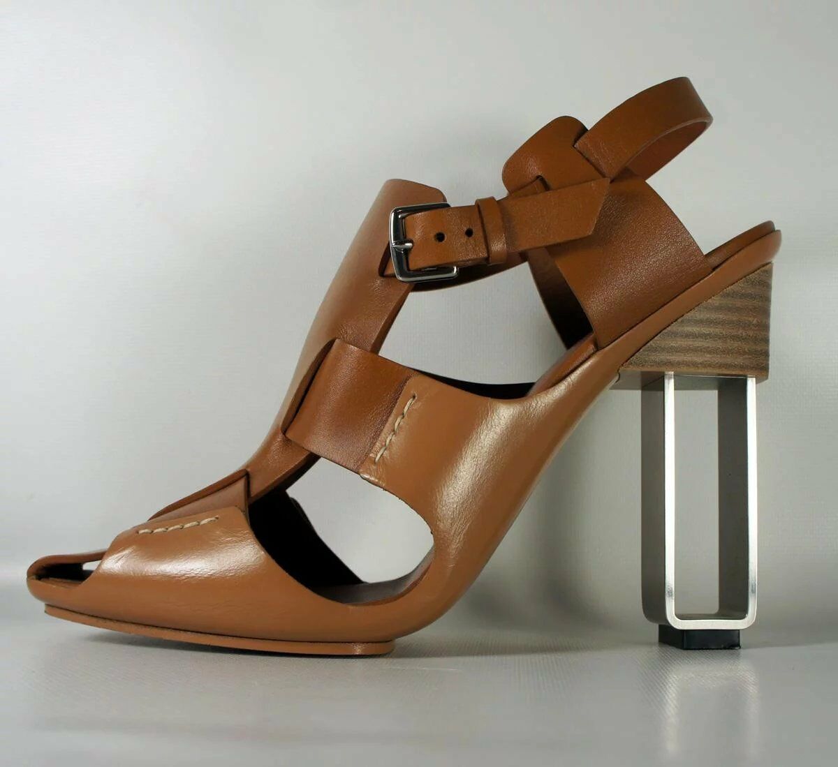 Hermes Sandals, Booties, US 8.5 to 9, EU 39, Saddle Leather, Open Arch ...