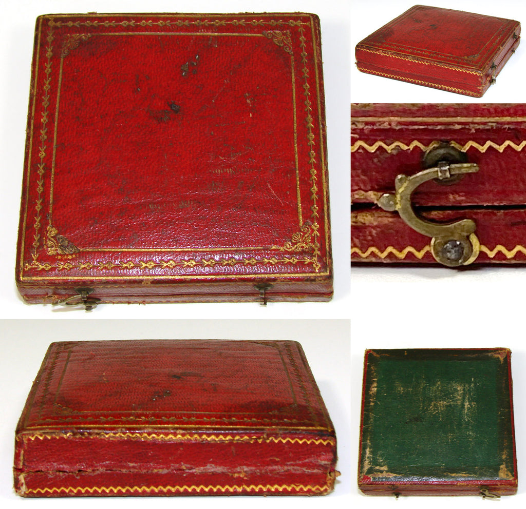 Rare Antique 18th C. Bronze Compass with Folding Figural Sun Dial, Ori ...